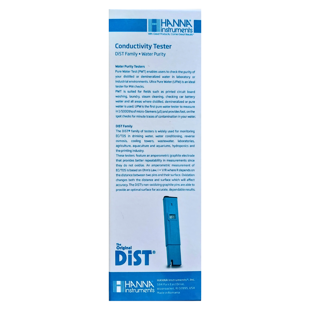 Conductivity Tester / Electrical Conductivity Meter (EC meter) with AT ...