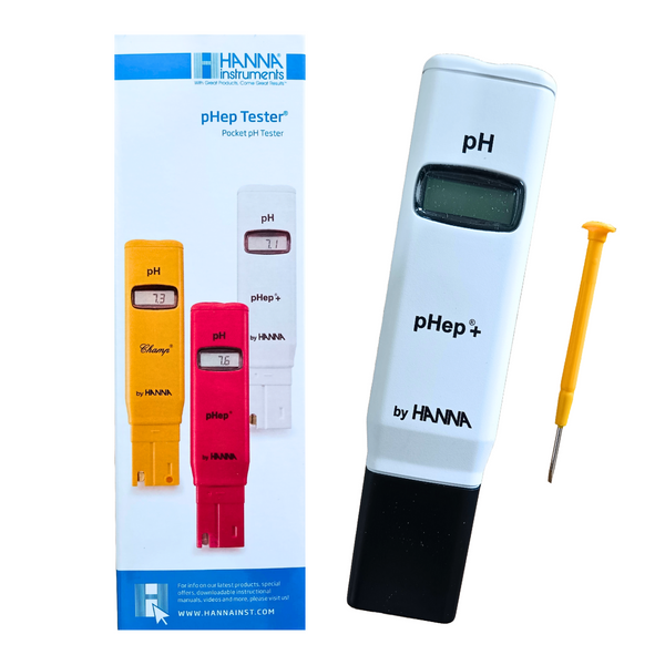 pH Meter / Tester (HANNA pHep+ ) Pocket-Sized pH Meter with ATC MODEL ...